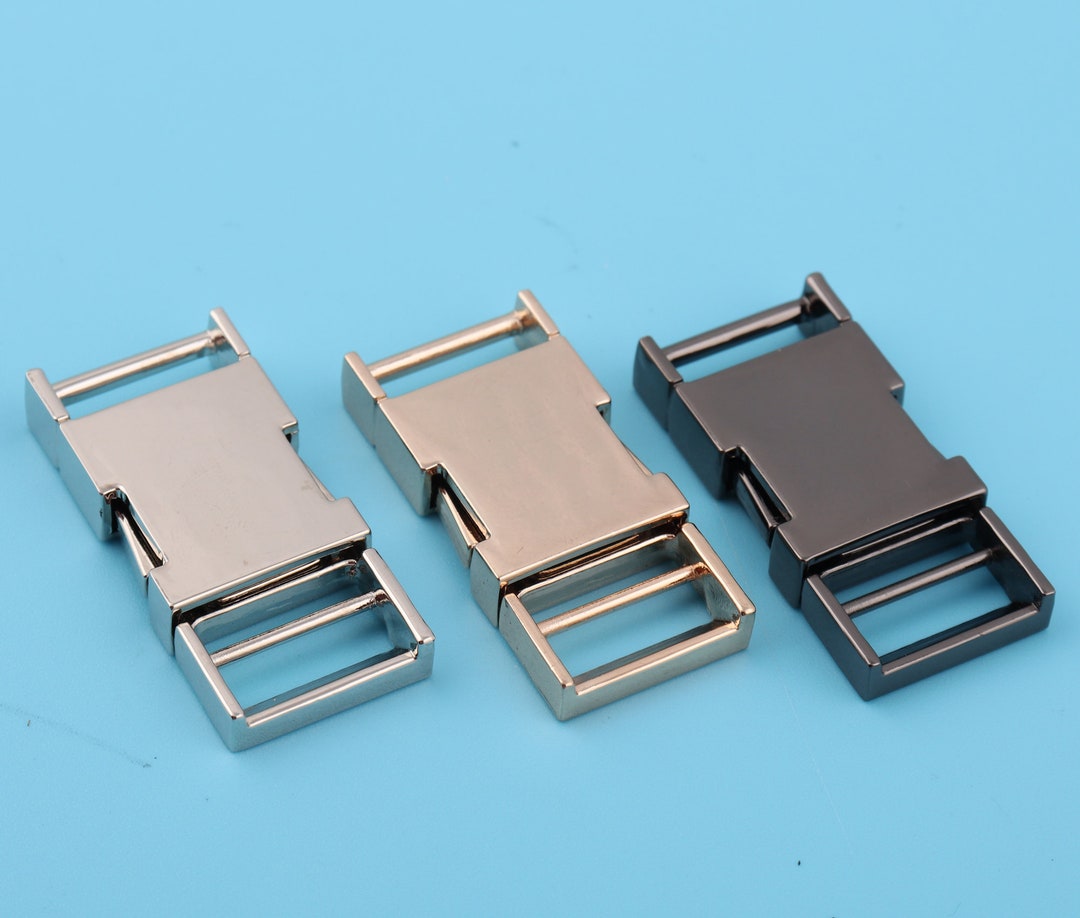5/8"(16mm Inner) Metal Release Belt Buckle Quick Release Slide Buckle ...