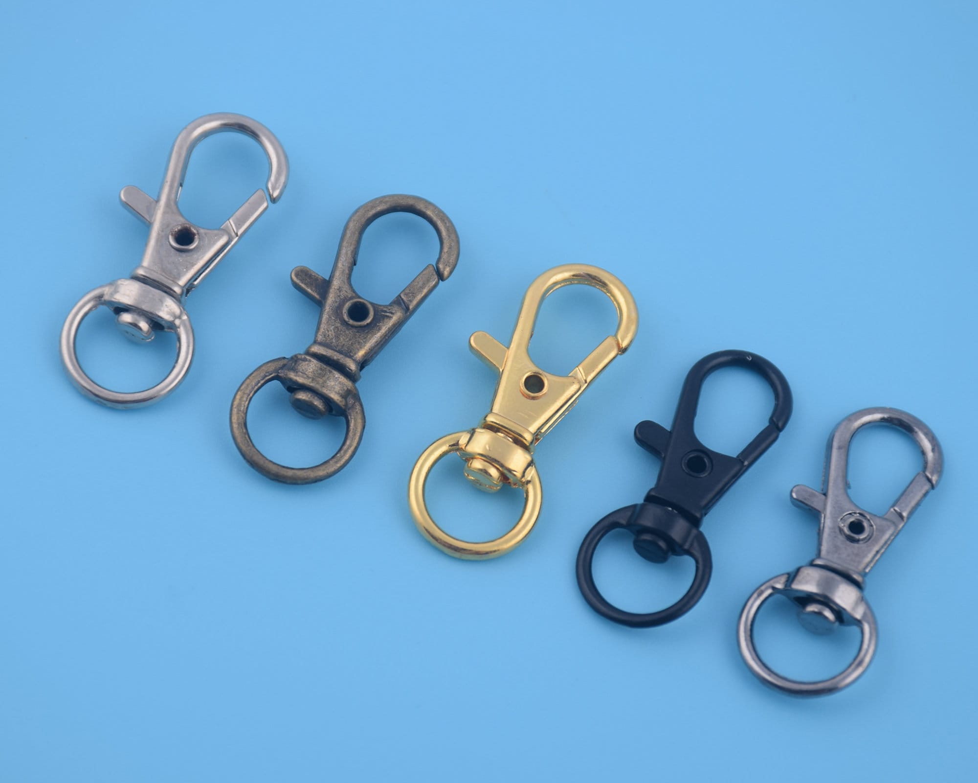 3/89mm Inner Metal Alloy Trigger Snap Clip Swivel - Etsy