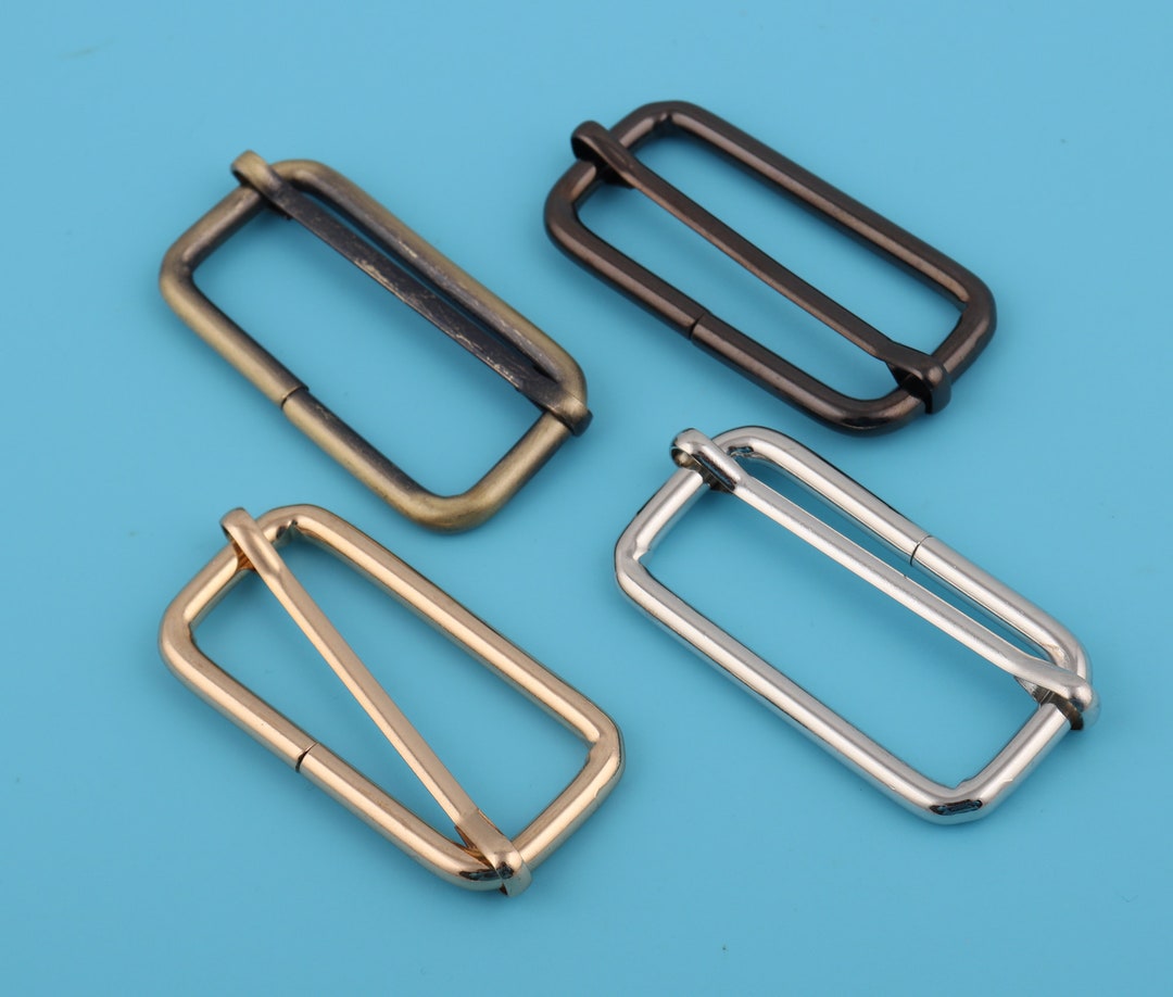 2" Metal Adjuster Slide Buckle: Webbing Slider, Tri-glide - Etsy