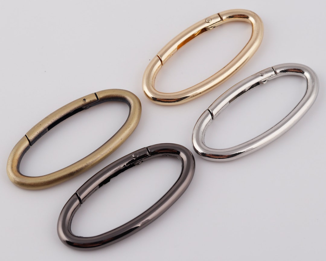 Oval Spring Gate Rings: Alloy Purse Bag Hardware - 4 PCS - Etsy