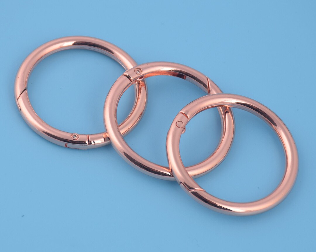 Rose Gold Spring O Ring - Bag Accessories Connector (38mm Inner) - Etsy