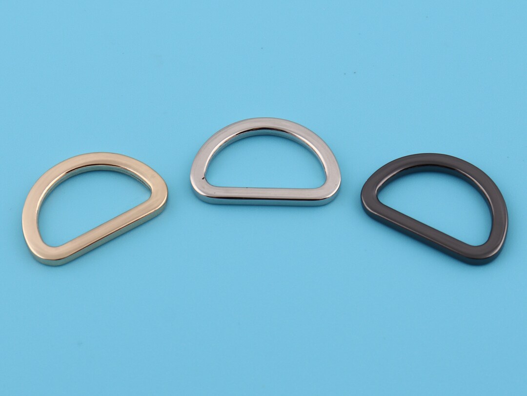 125mm Inner Flat D Ring Buckle Seamless D Ring Flat Wire Ring Strap D ...
