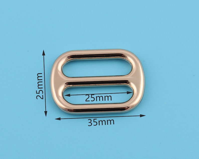 125 Mm Flat Rounded Corners Metal Tri Glide Slide - Etsy