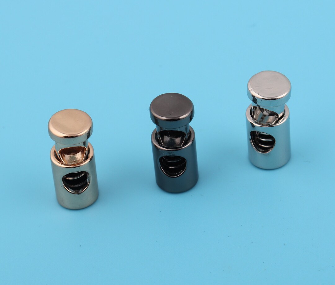 23*10mm Metal Single Hole Metal Cord Stopper Cord Locks Cordlock ...