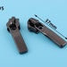 5 Alloy Zipper Heads Metal Teeth Head Slider Zipper Heads Clothing ...