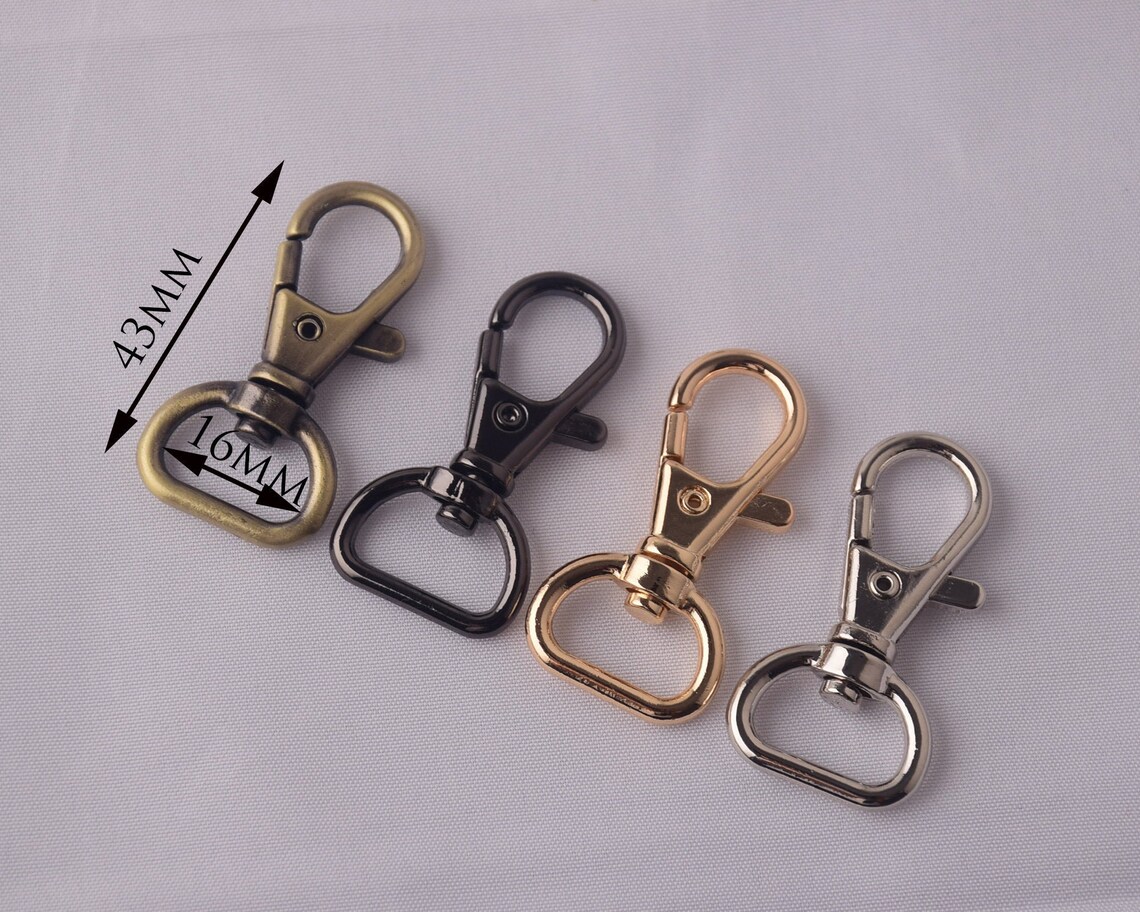 1643mm Trigger Snap Clip/silver/gold/black/bronze/swivel Snap | Etsy