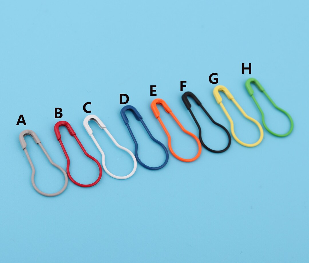 21*10mm Metal Bulb Pins Bulb-shaped Brass Safety Pins Mini Bulb Pins ...