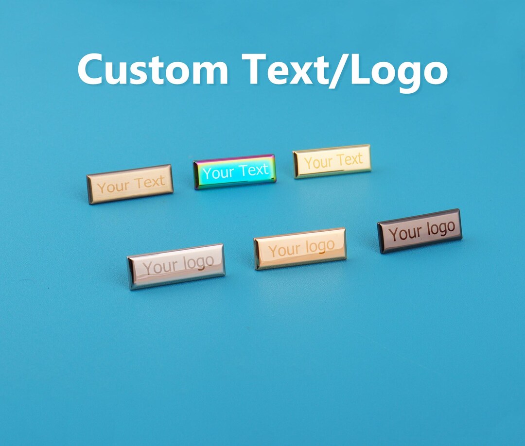 36*12custom Purse Bag Labels:personalized Laser Engraved Logo for DIY ...