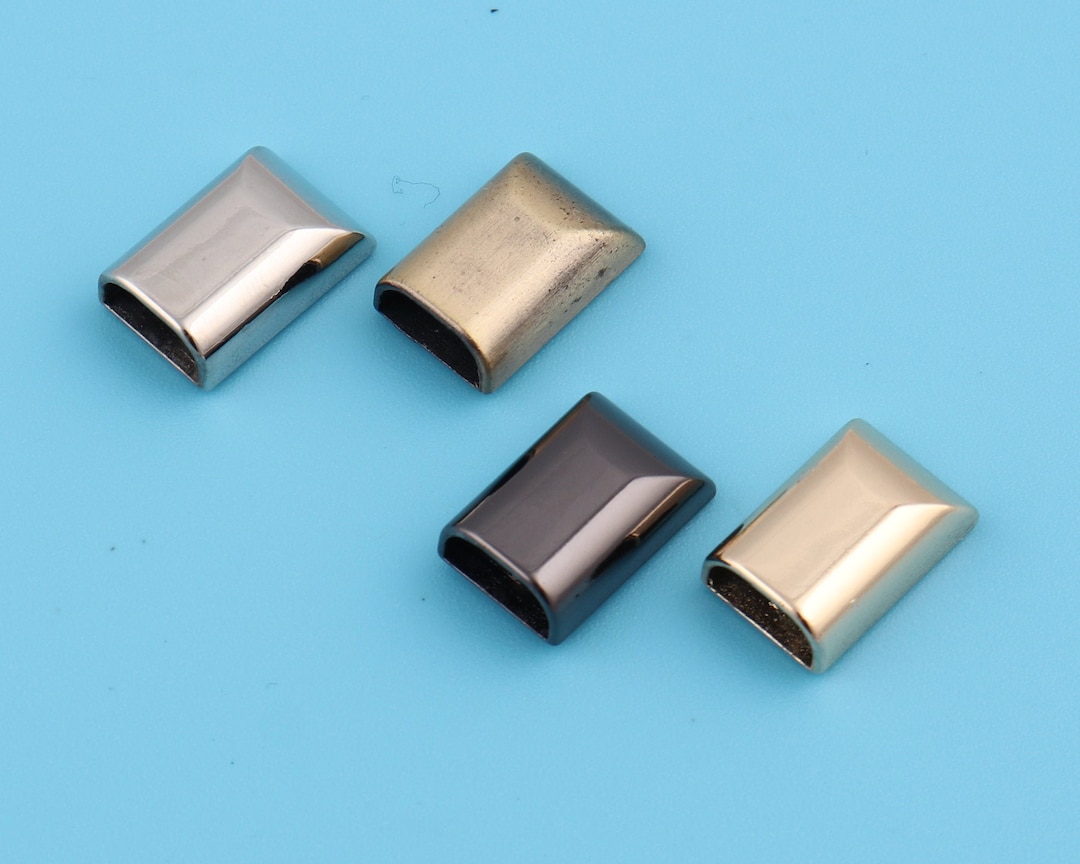 9mm Inner Metal Zipper End Caps Cord Ends Zipper End Clasps Zipper ...