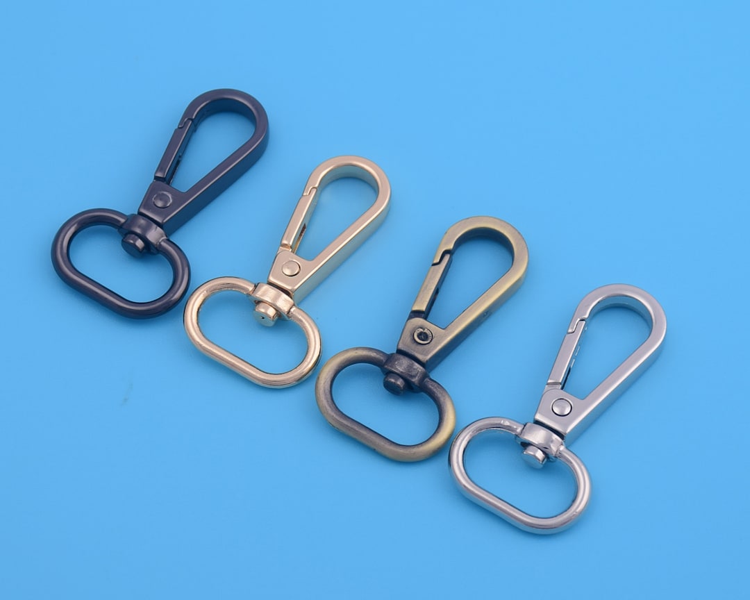 Metal Swivel Snap Clip: 20mm Webbing Strap Hook, Bag Hardware - 4-10 ...