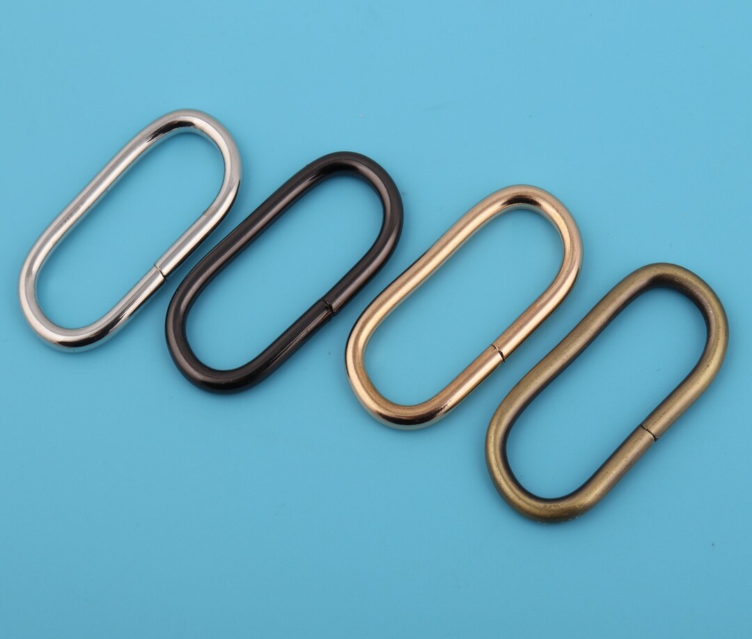 Metal Oval Rings 2" (50mm): Iron Purse Bag Connector Loops - Etsy