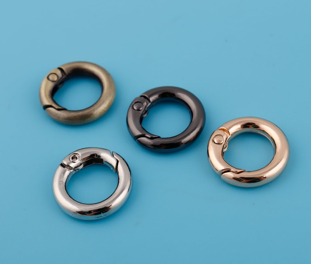 10mm Inner Metal Spring O Ring Spring Gate Ring Round Snap Push Gate O ...