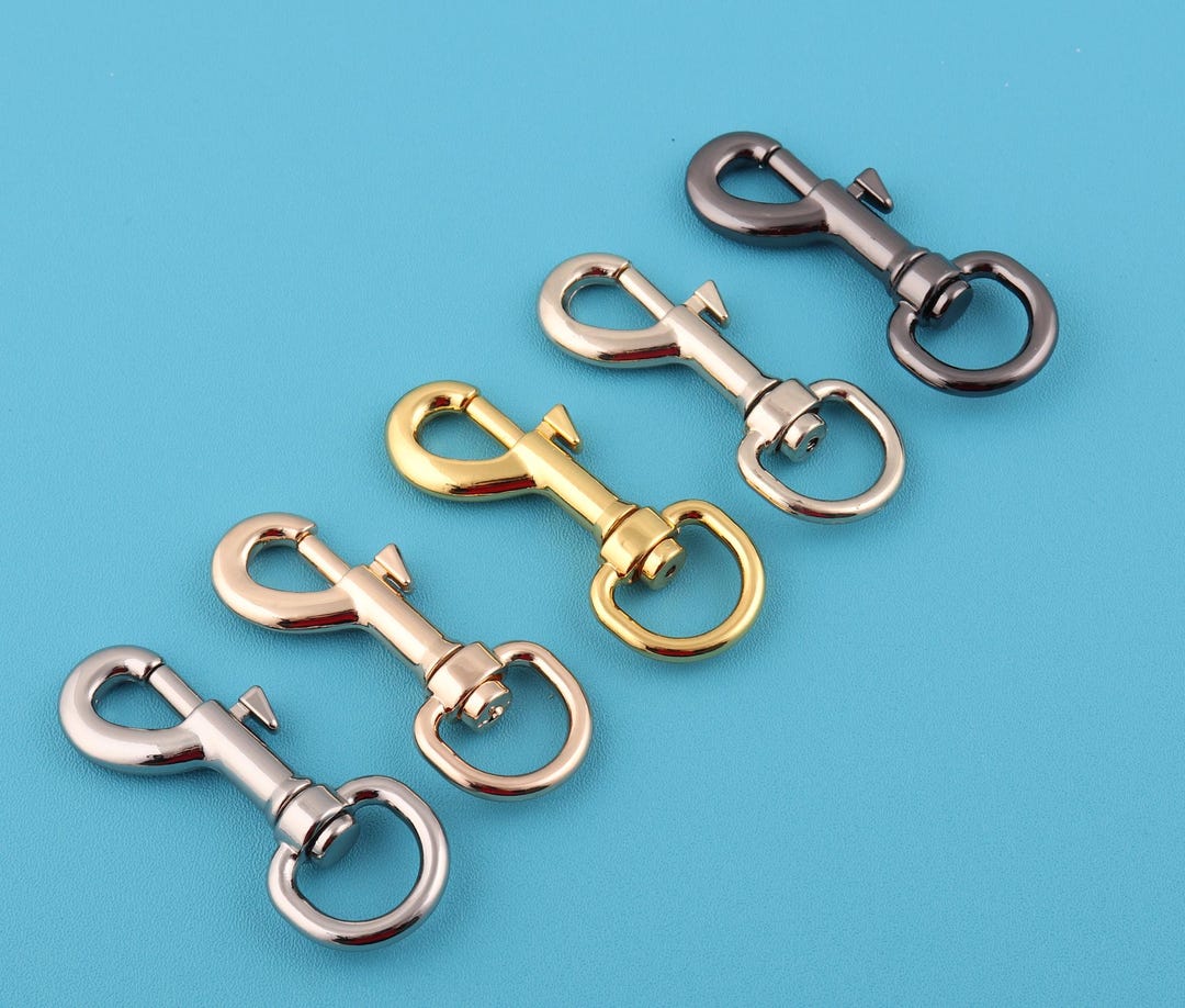 Metal Swivel Snap Hook Clasp: Pet Leash & Lanyard Clip - 15mm - Etsy