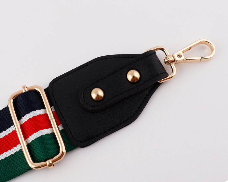 250mm Wide Stripe Adjustable Purse Strap With Trigger - Etsy