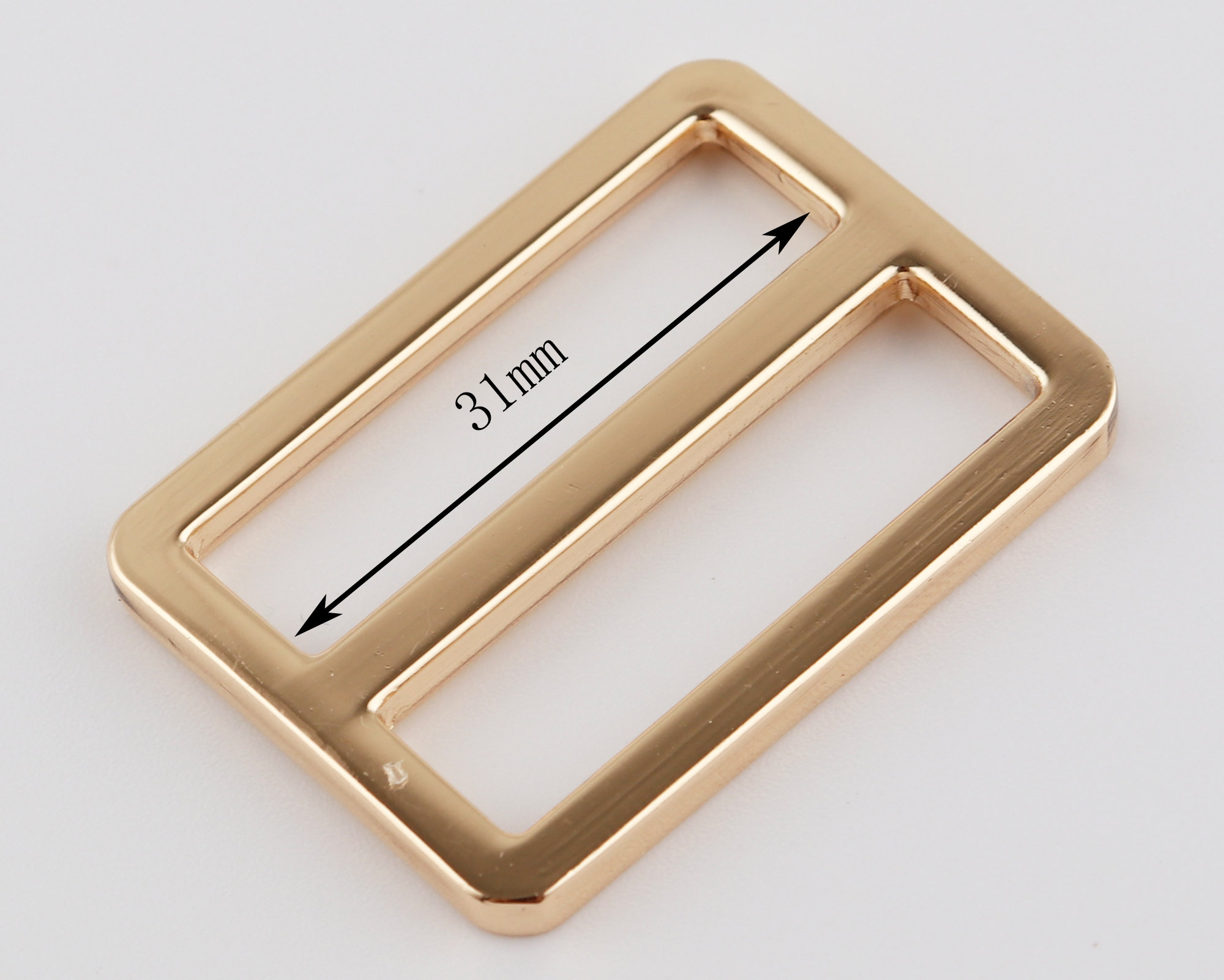 1.25 31mm Inner Flat Adjuster Slide Buckle Metal Tri - Etsy