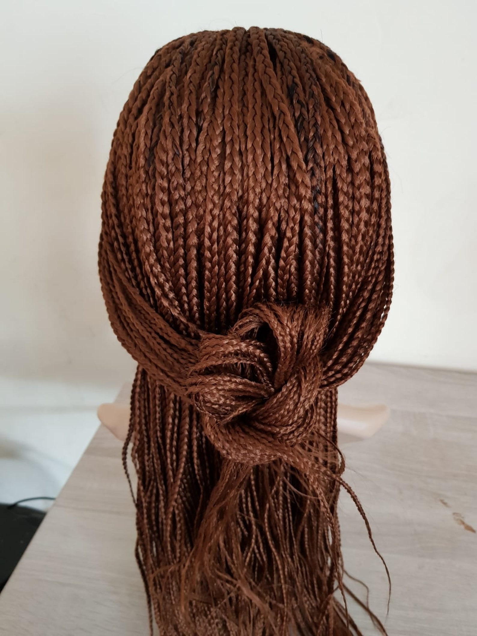 Middle Part Box Braided Wig - Etsy