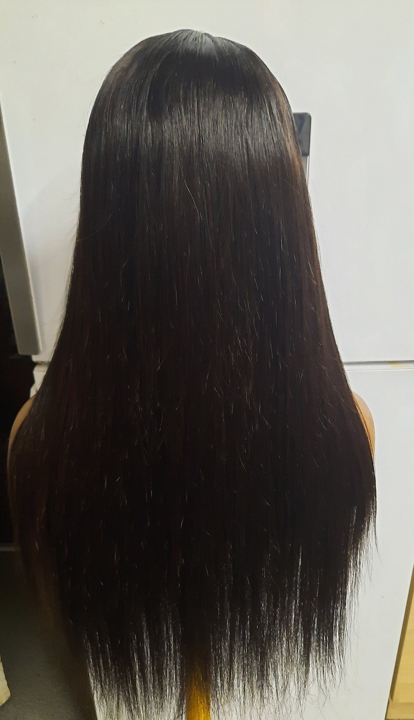 Virgin Unprocessed Peruvian Human Hair Transparent Lace Frontal Silky ...