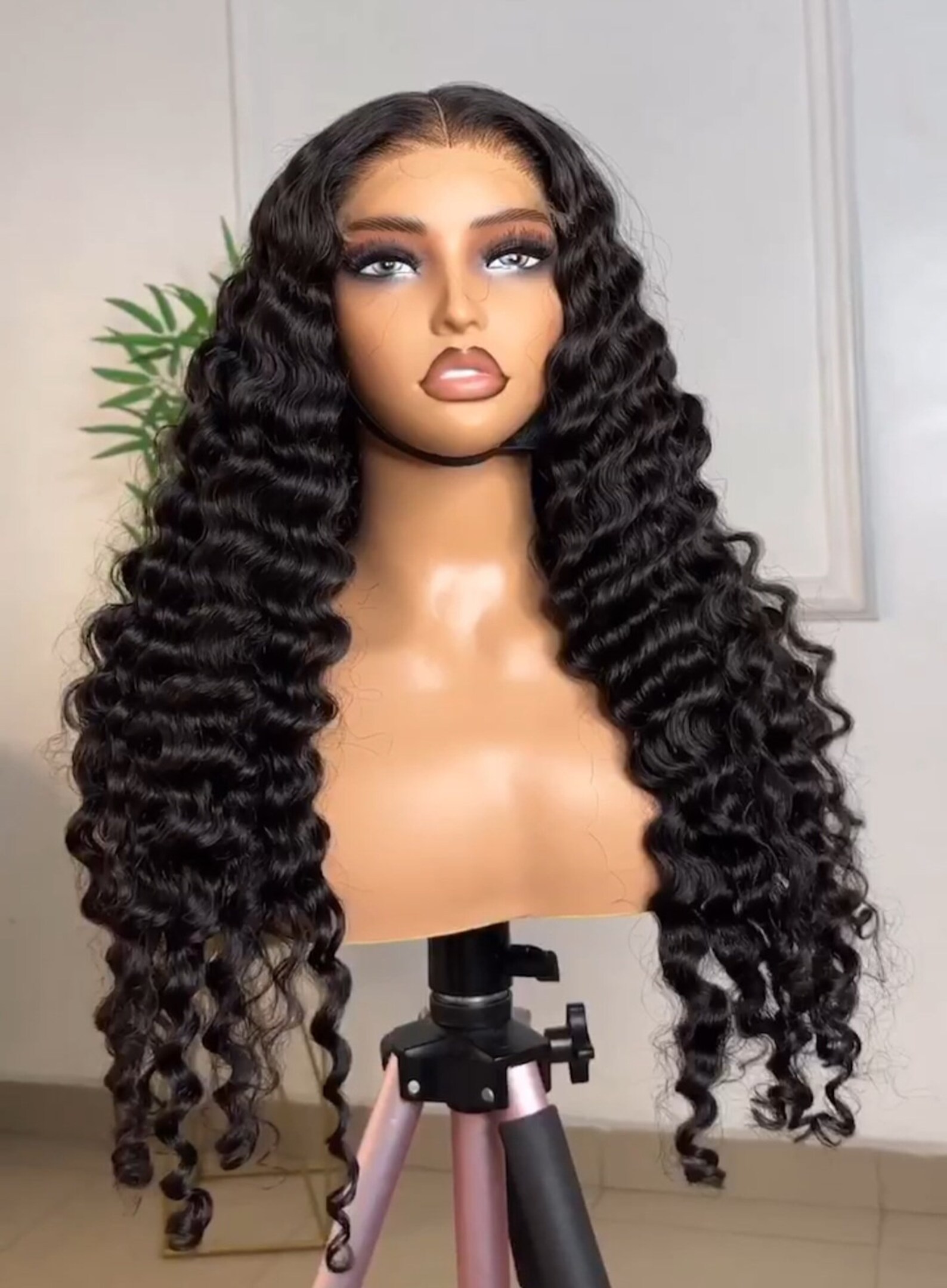 Virgin Peruvian Human 5x5 Transparent Lace Ocean Wave Curly Closure ...