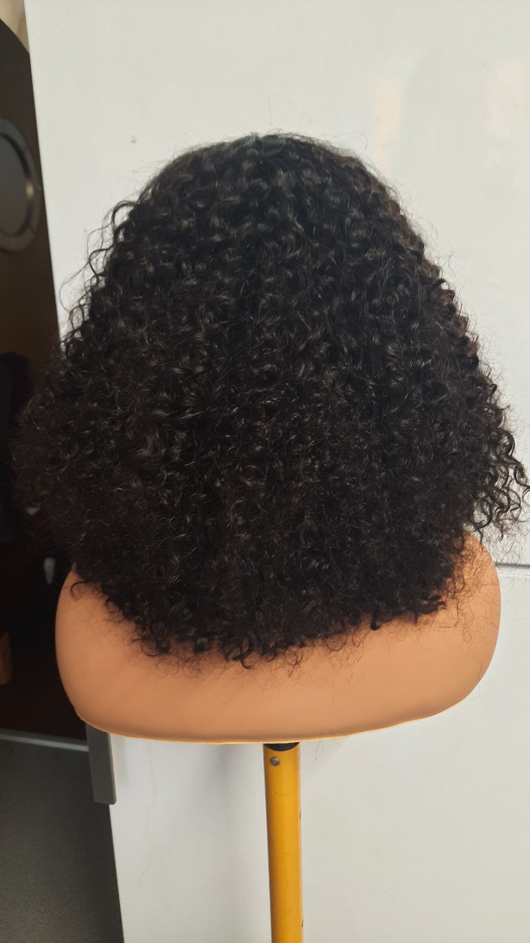 Virgin Unprocessed Eurasian Curly Glueless 2x4 Lace Closure Bob Wig - Etsy