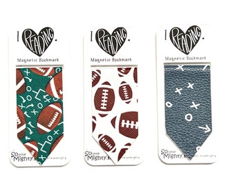 Football Bookmark - Etsy