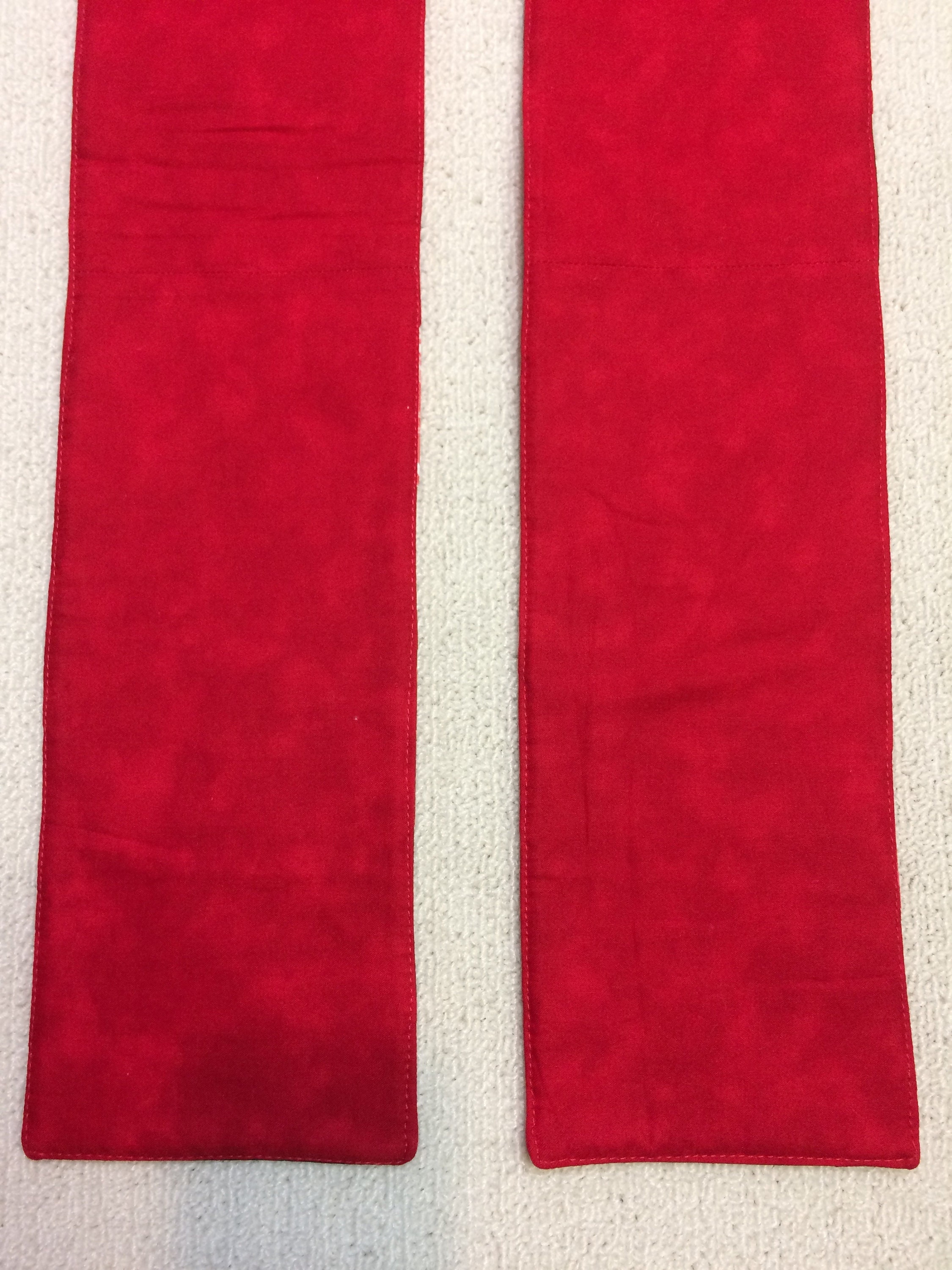 Red Chevron Clergy Stole, Reversible Red Stole, 307 - Etsy