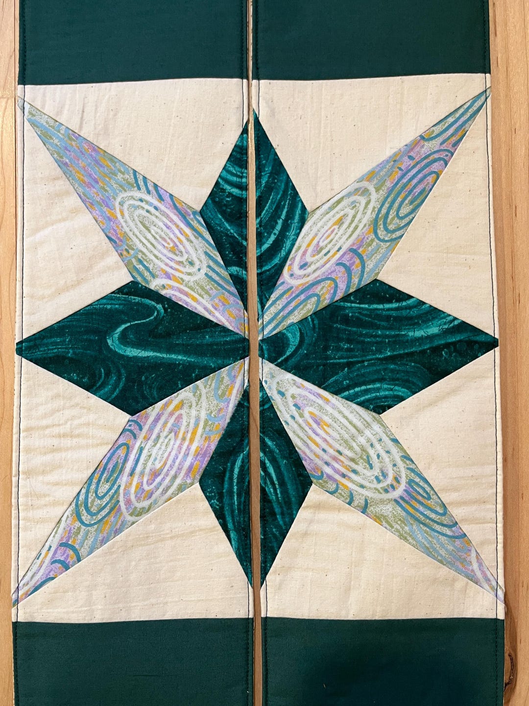 Eight Pointed Quilted Star Clergy Stole, Crosses and Fish Stole #678 - Etsy