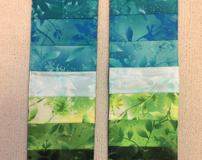 Blue and Green Stripe Clergy Stole, Reversible Black and Blue Stole 720 ...