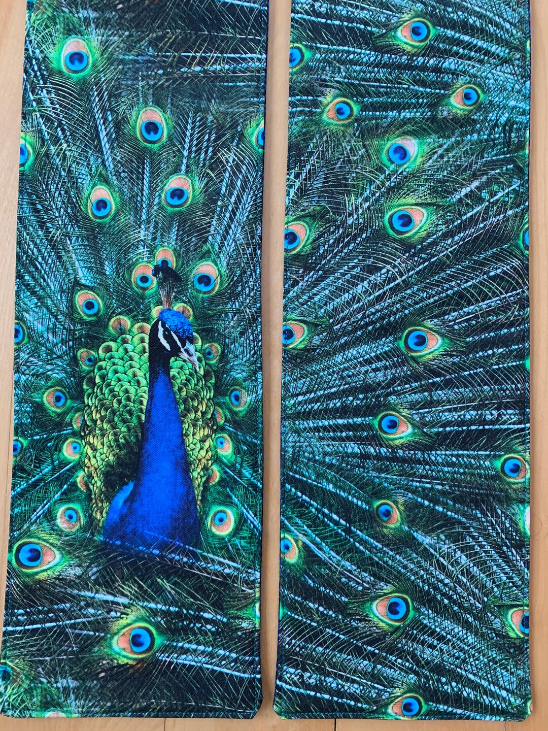 Peacock Clergy Stole, Reversible Blue Stole 662 - Etsy