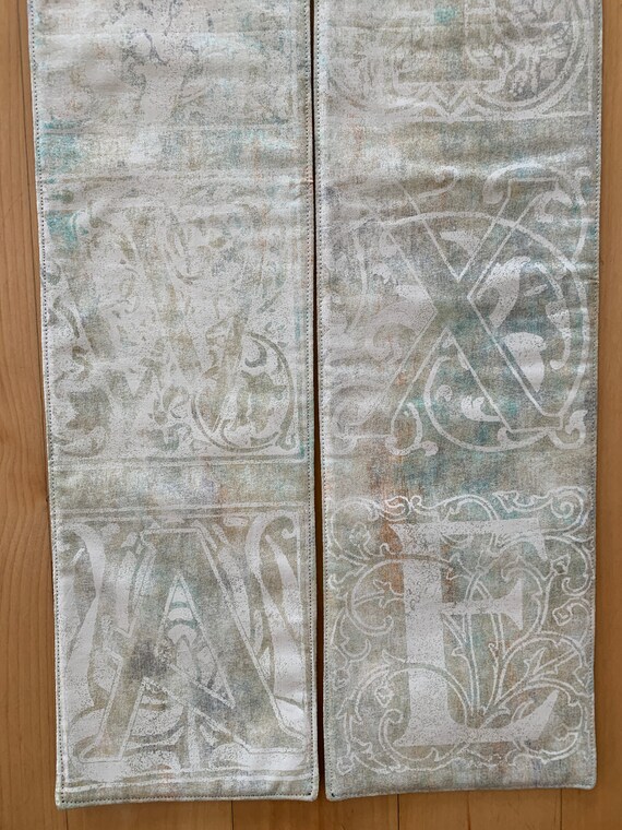 Block Letters Clergy Stole Green Reversible Stole 1112 - Etsy