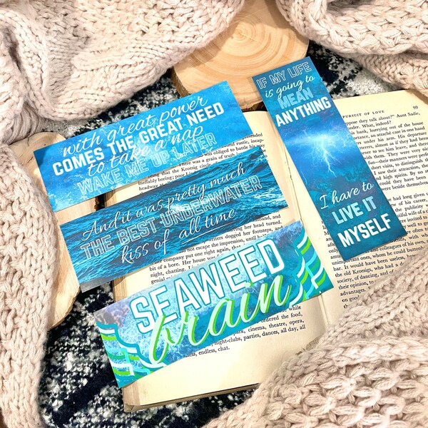 Percy Jackson Bookmark - Etsy