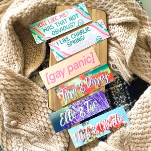 Heartstopper Bookmarks | Bookish & Pride - Etsy