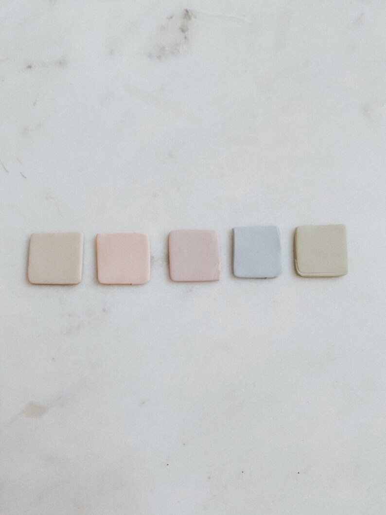 Polymer Clay Color Recipe,polymer Clay Color Mixing,muted Pastels ...