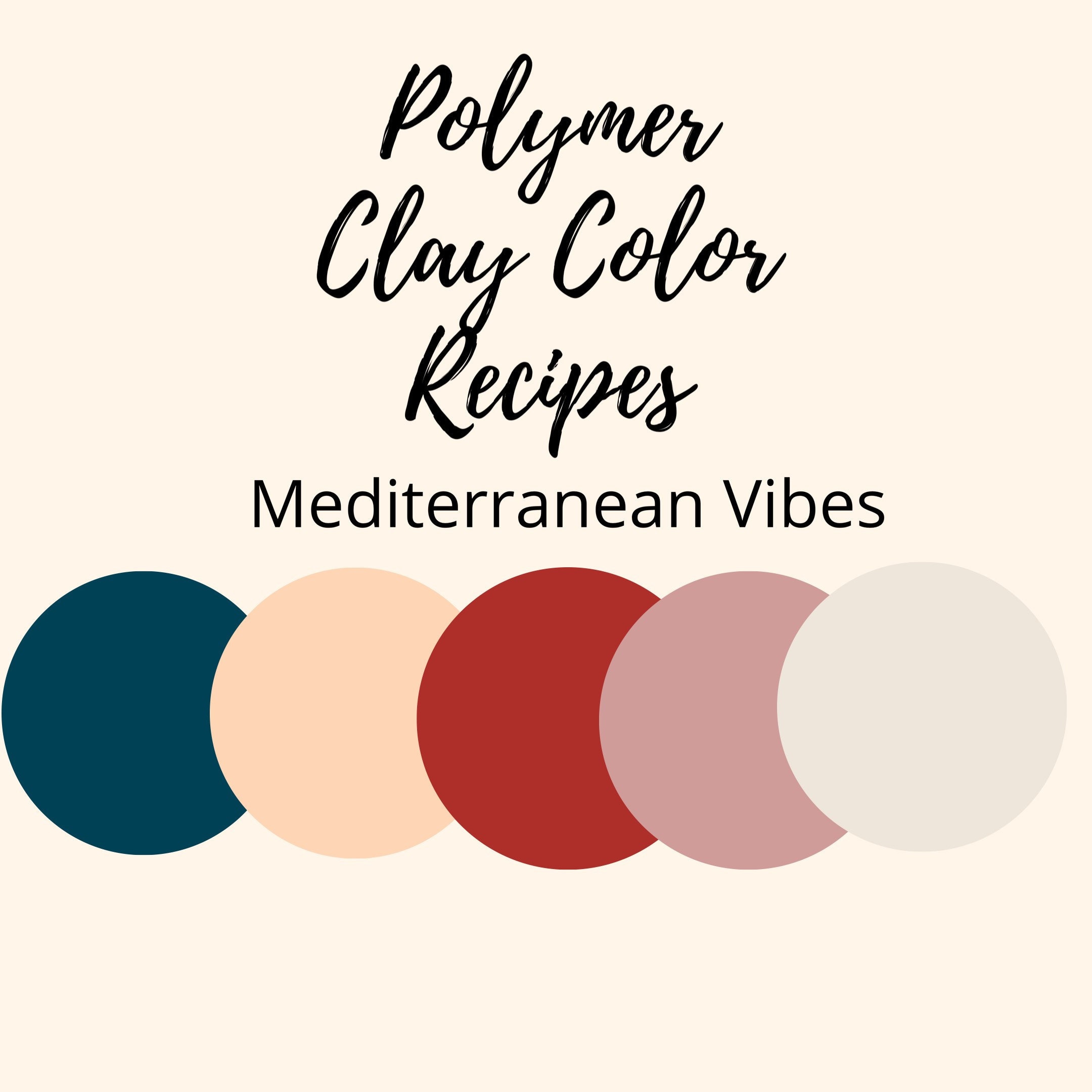 Polymer Clay Color RecipePolymer Clay Color | Etsy