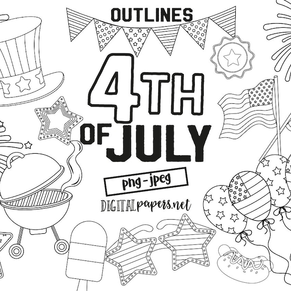 Patriotic Clipart - Etsy