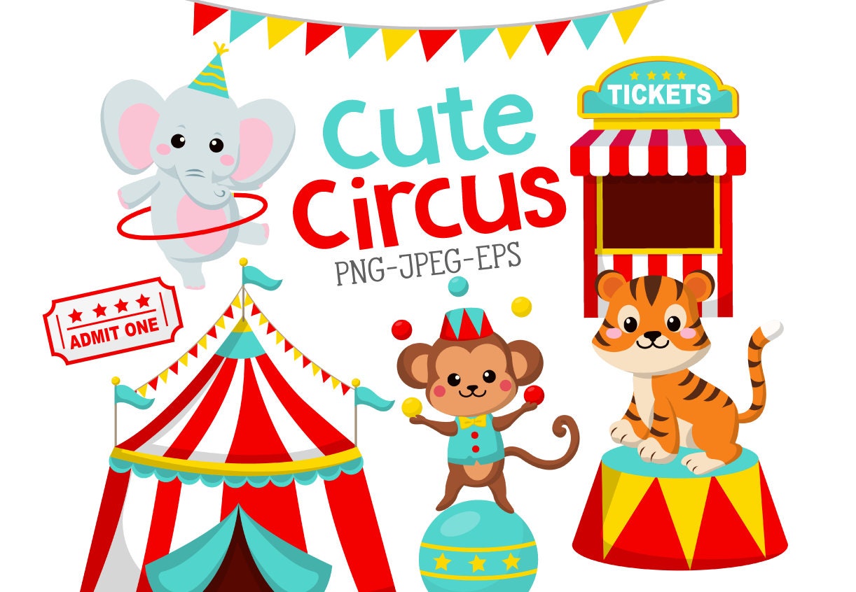 Circus Tiger Clip Art