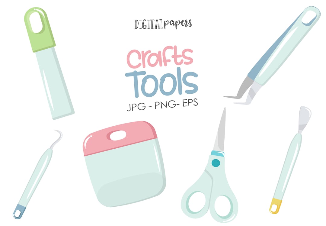 Crafts Clipart Crafting Clipart Scrapbook Clipart Scrapbooking