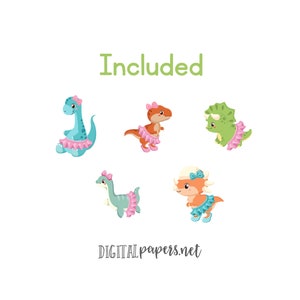 Dinosaur Ballet, Ballerina Clipart, Ballet Clipart, Trex, Triceratops ...