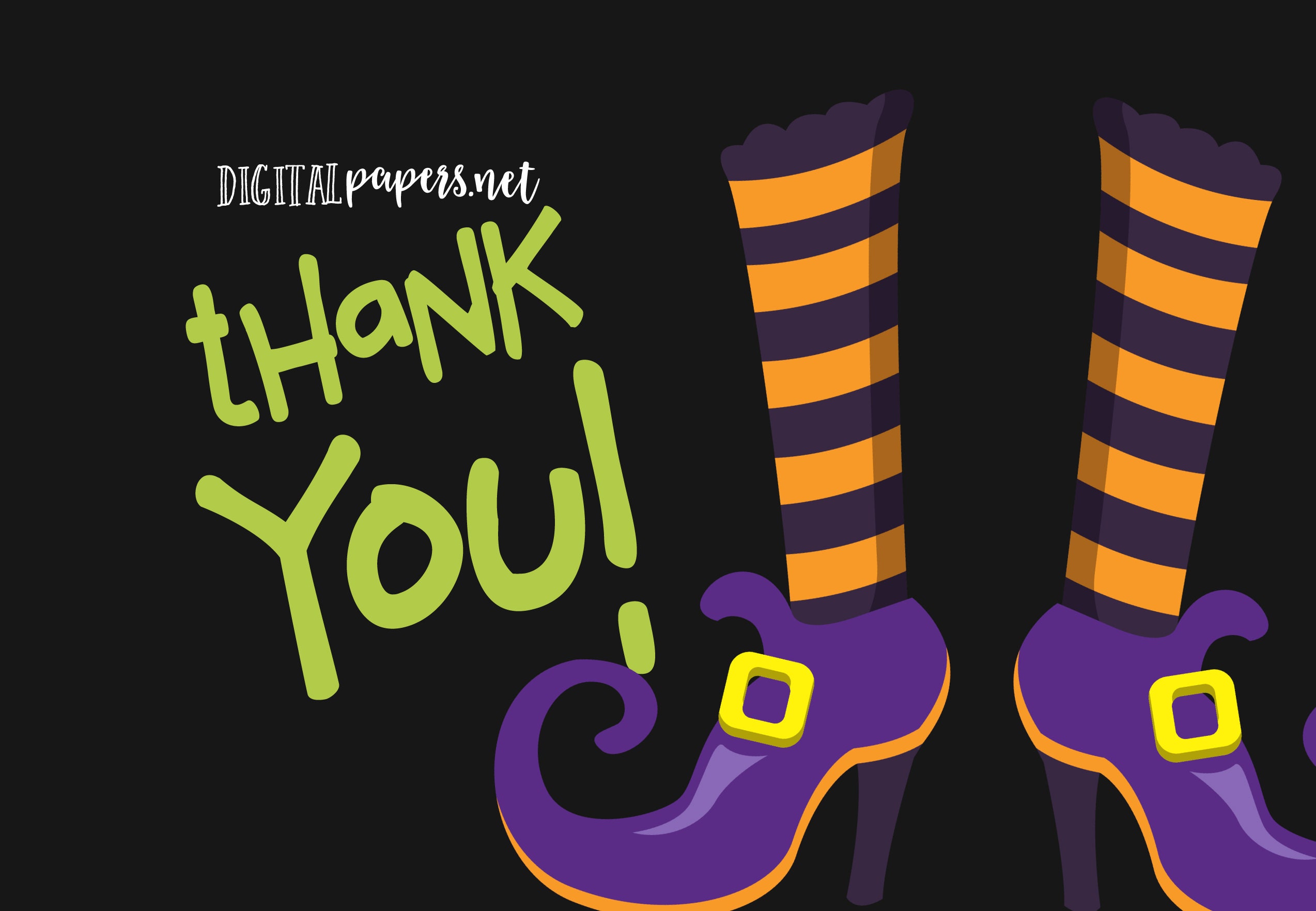 Witch Legs Clipart: Halloween Costume Party Graphics (INSTANT DOWNLOAD ...