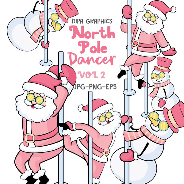 Pole Dancing Santa - Etsy