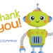 Cute Robots Clipart, Robot Clipart, Toy Clip Art, COMMERCIAL Use ...