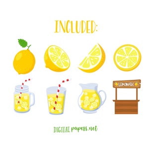 Lemonade Clipart, Lemon Clipart, Vector Clipart, PNG Clipart, Lemonade ...