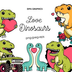 Valentines Day Dinosaur, Heart Breaker Vector PNG Sublimation Clipart ...