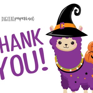 Spooky Halloween Llama Clipart: Mummy, Witch, Vampire (INSTANT DOWNLOAD ...