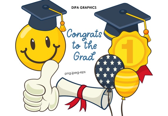 Preschool Graduation Clip Art Smiley Graduation Emoji Graduation