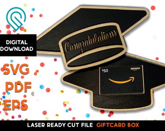 Graduation Card Svg | Etsy