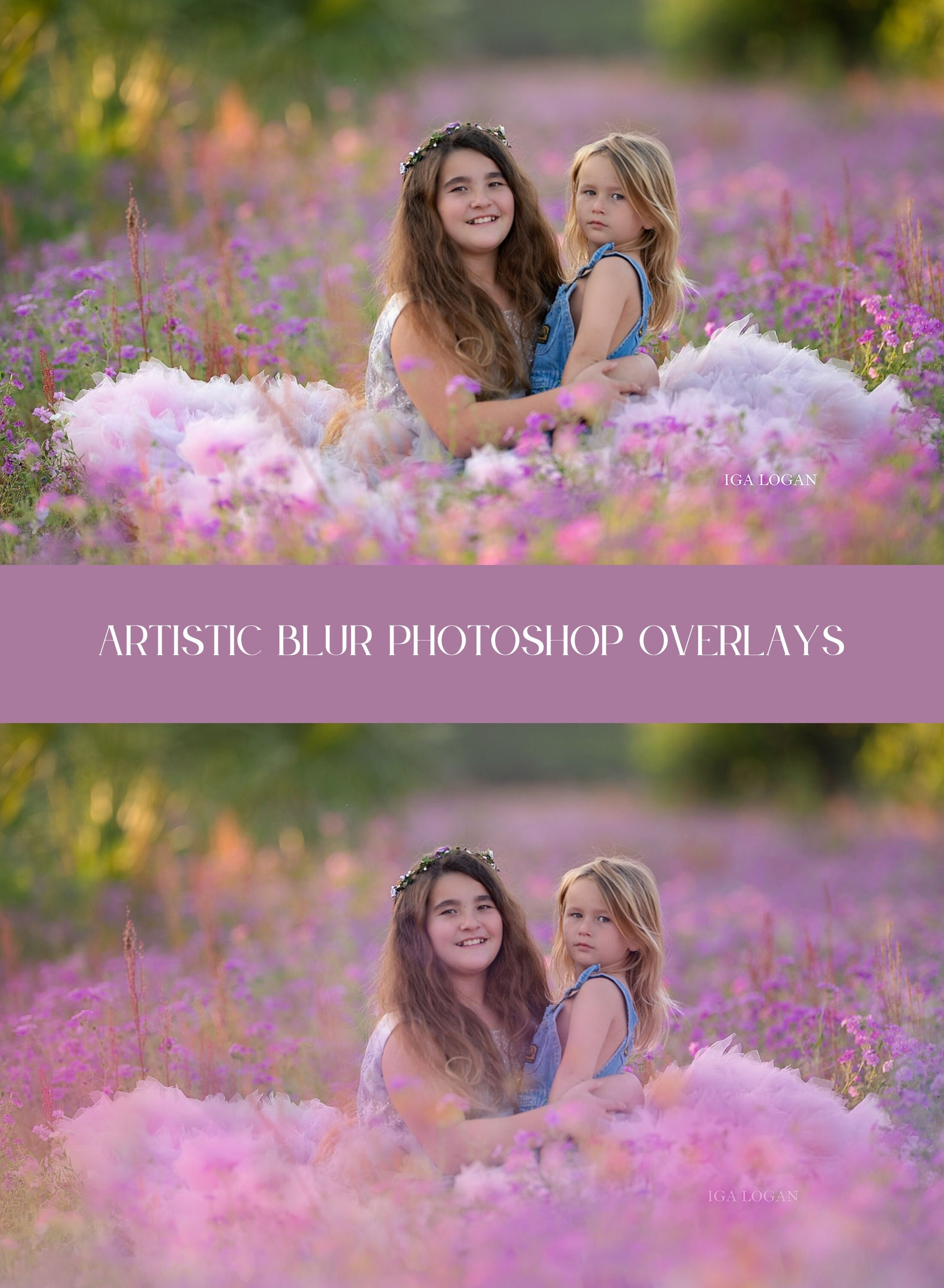100+ Artistic Blur Photo Overlays Bundle, Photoshop Overlays, Photo ...