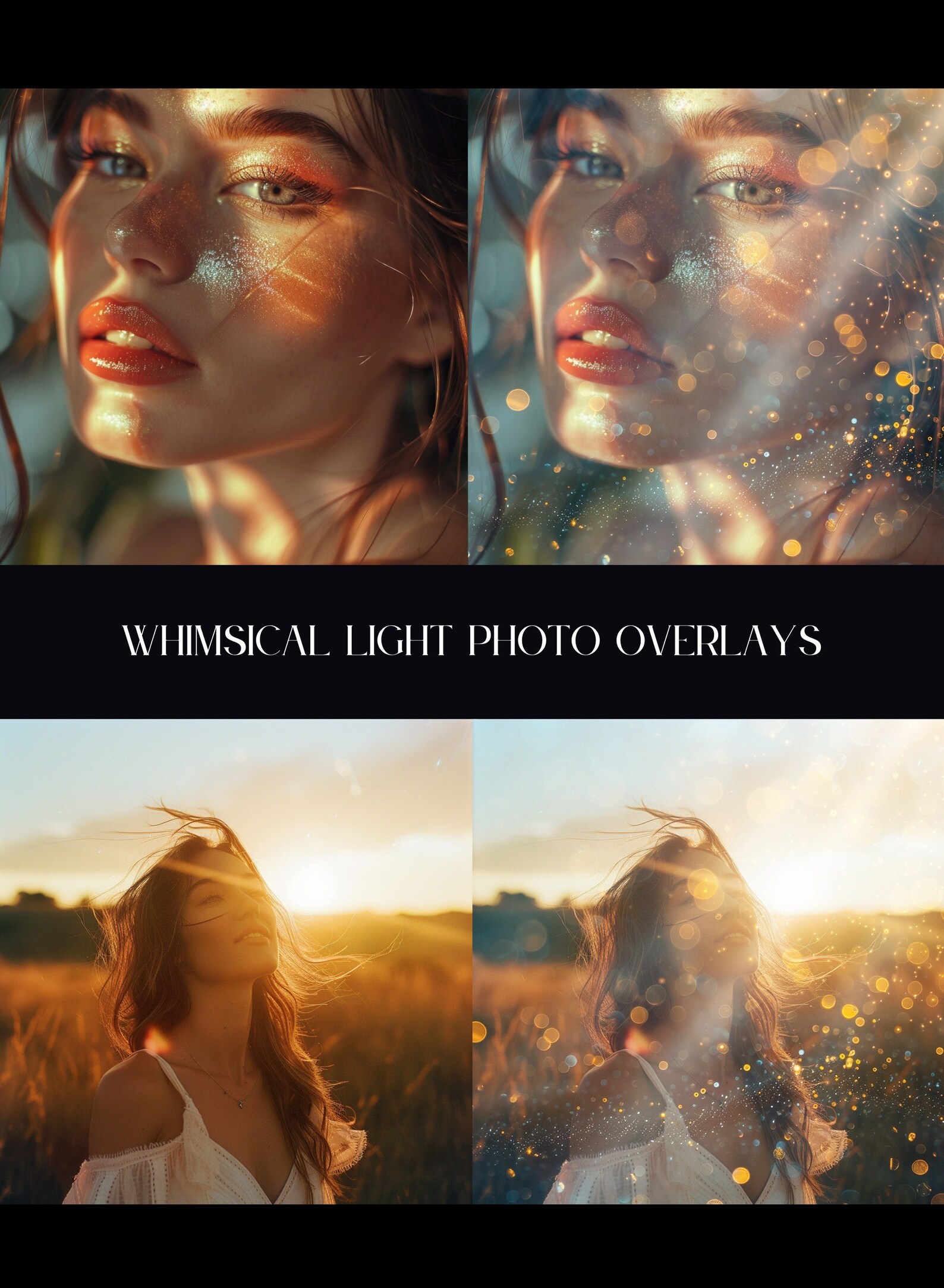 115 Whimsical Light Photoshop Overlays for Composite Photography, Fairy ...