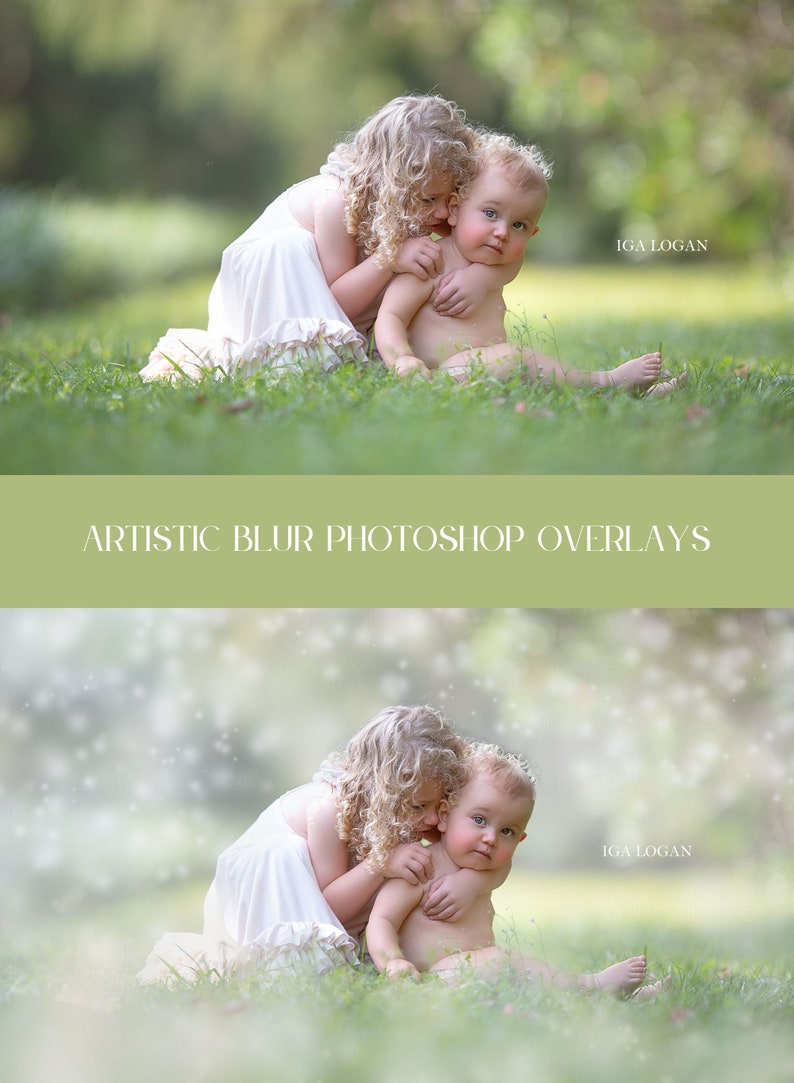 100+ Artistic Blur Photo Overlays Bundle, Photoshop Overlays, Photo ...