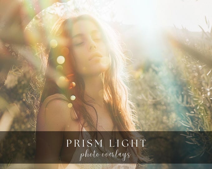 100 PRISM Bokeh Overlays | Colored Bokeh Photoshop Overlays, Prism ...