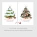 Christmas Tree Photo Collage Template 8x12in Holiday Poster Editable ...
